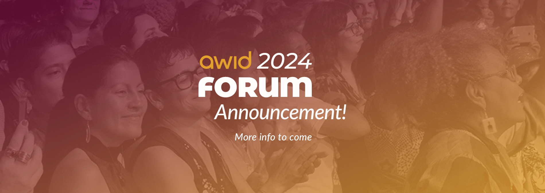 2024 Forum Announcement | AWID
