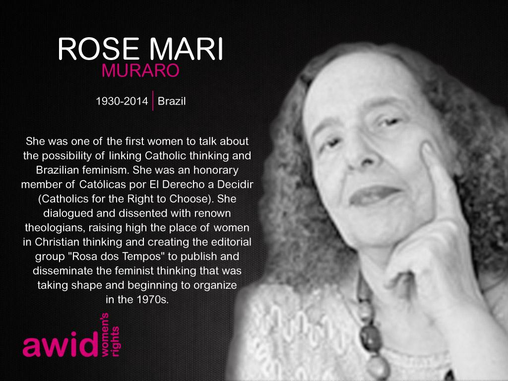 Rose Marie Muraro | AWID