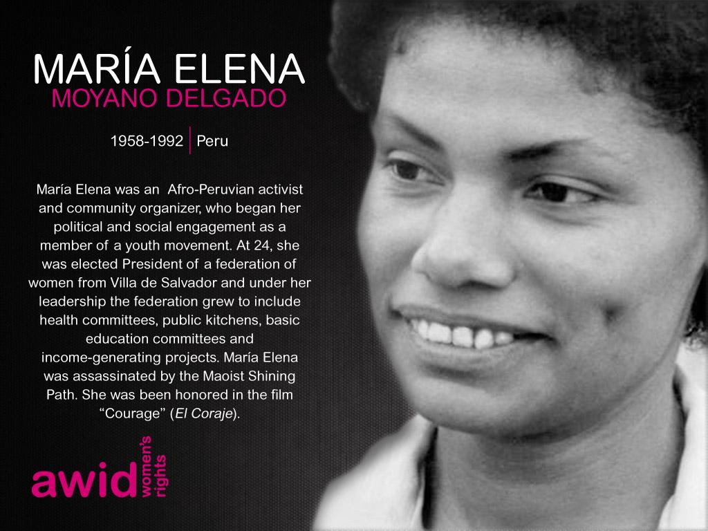 Maria Elena Moyano Delgado | AWID