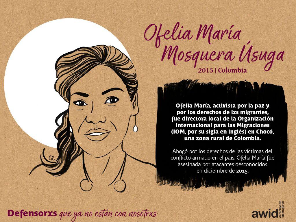 Ofelia Maria Mosquera Usuga | AWID