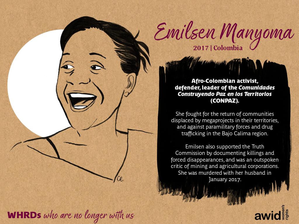 Emilsen Manyoma | AWID