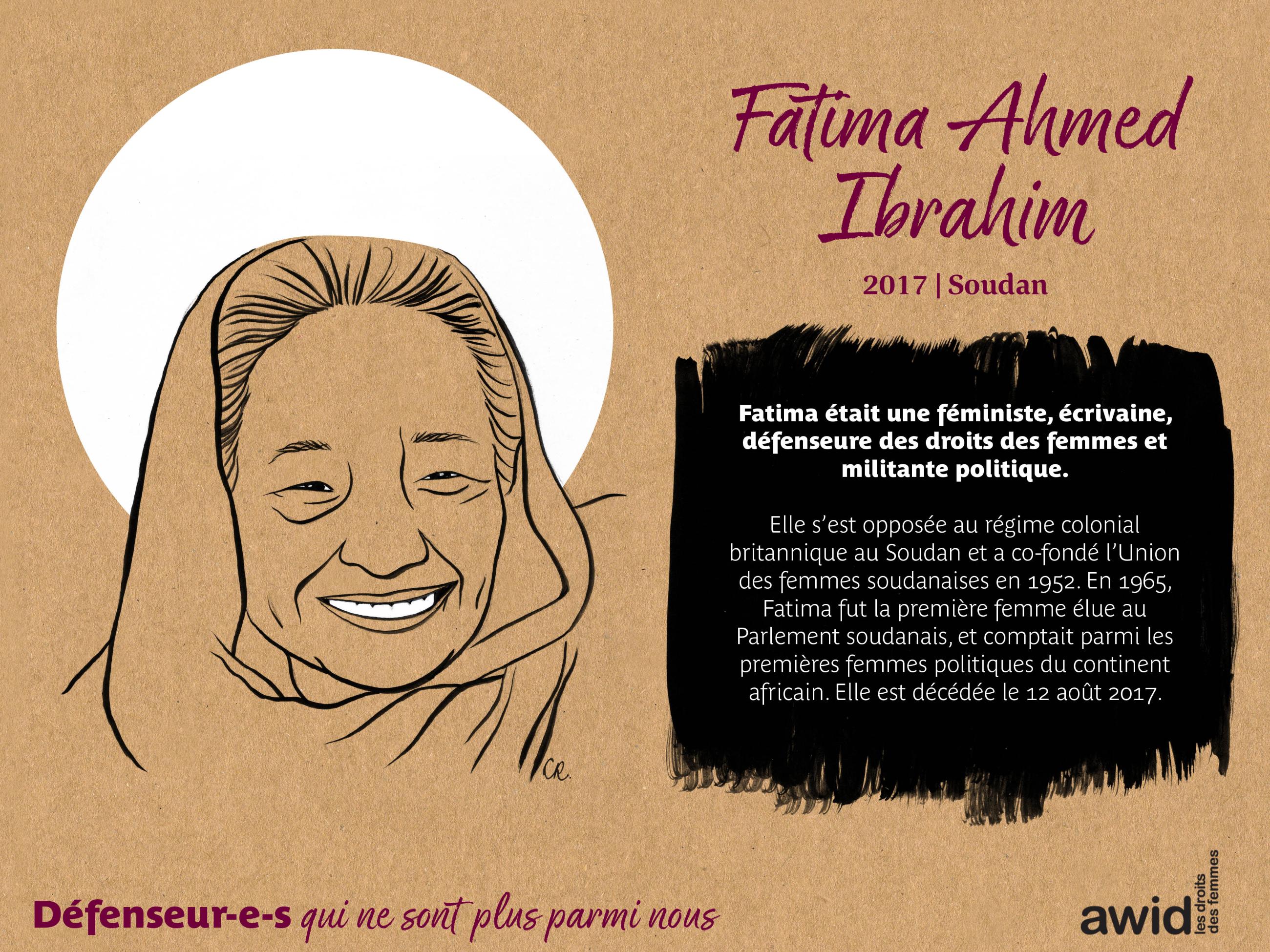 Fatima Ahmed Ibrahim | AWID