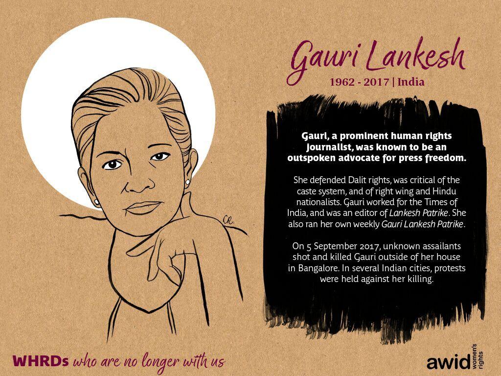 Gauri Lankesh | AWID