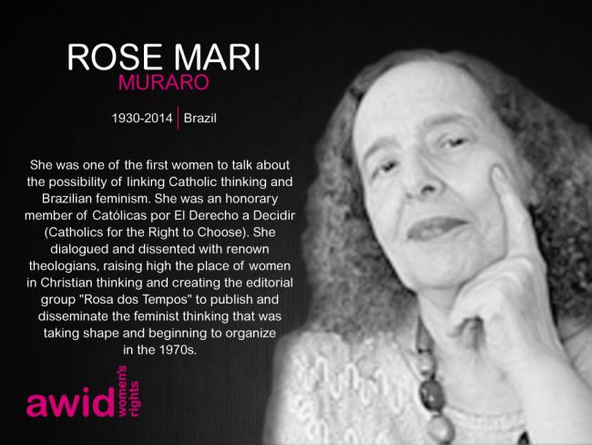 Rose Marie Muraro | AWID