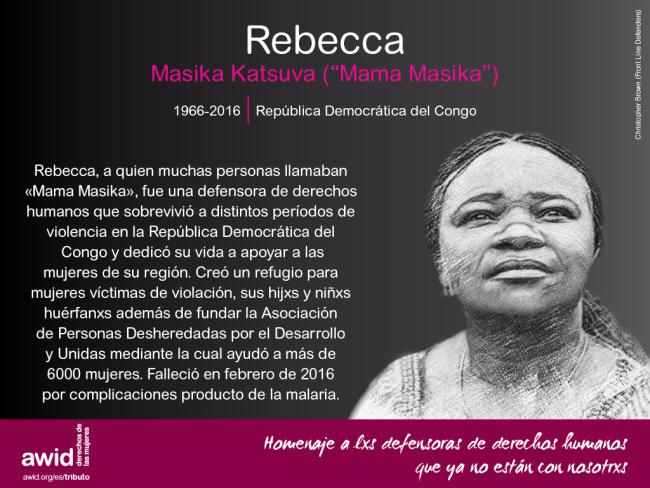 Rebecca Masika Katsuva | AWID