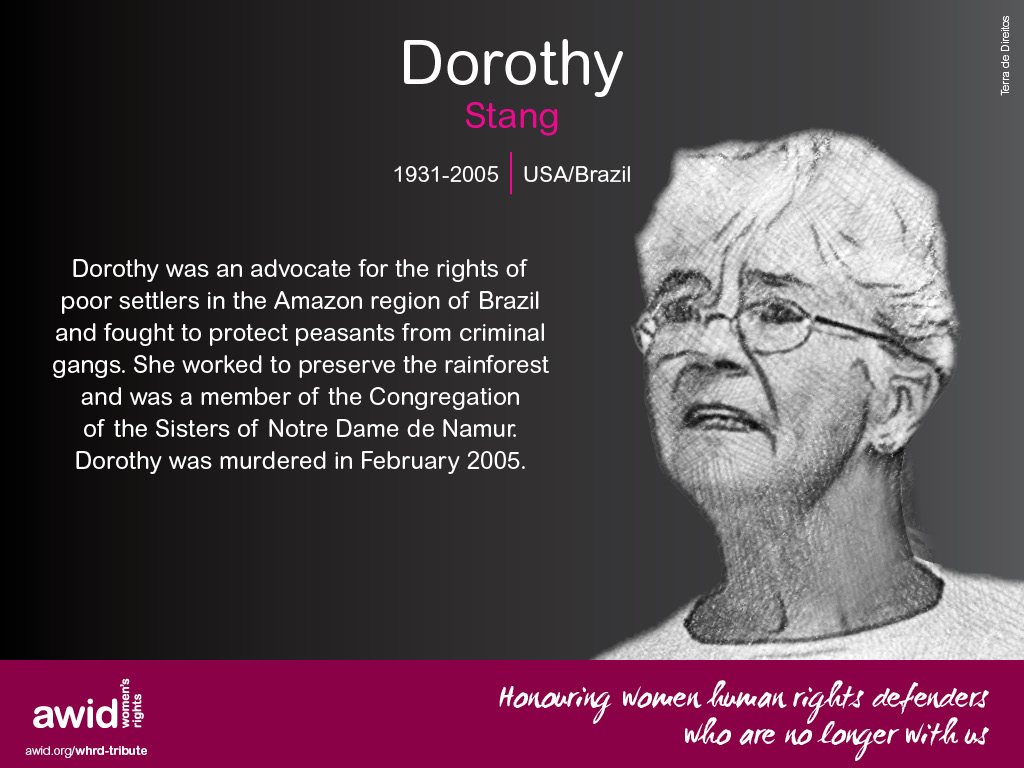 Dorothy Stang | AWID